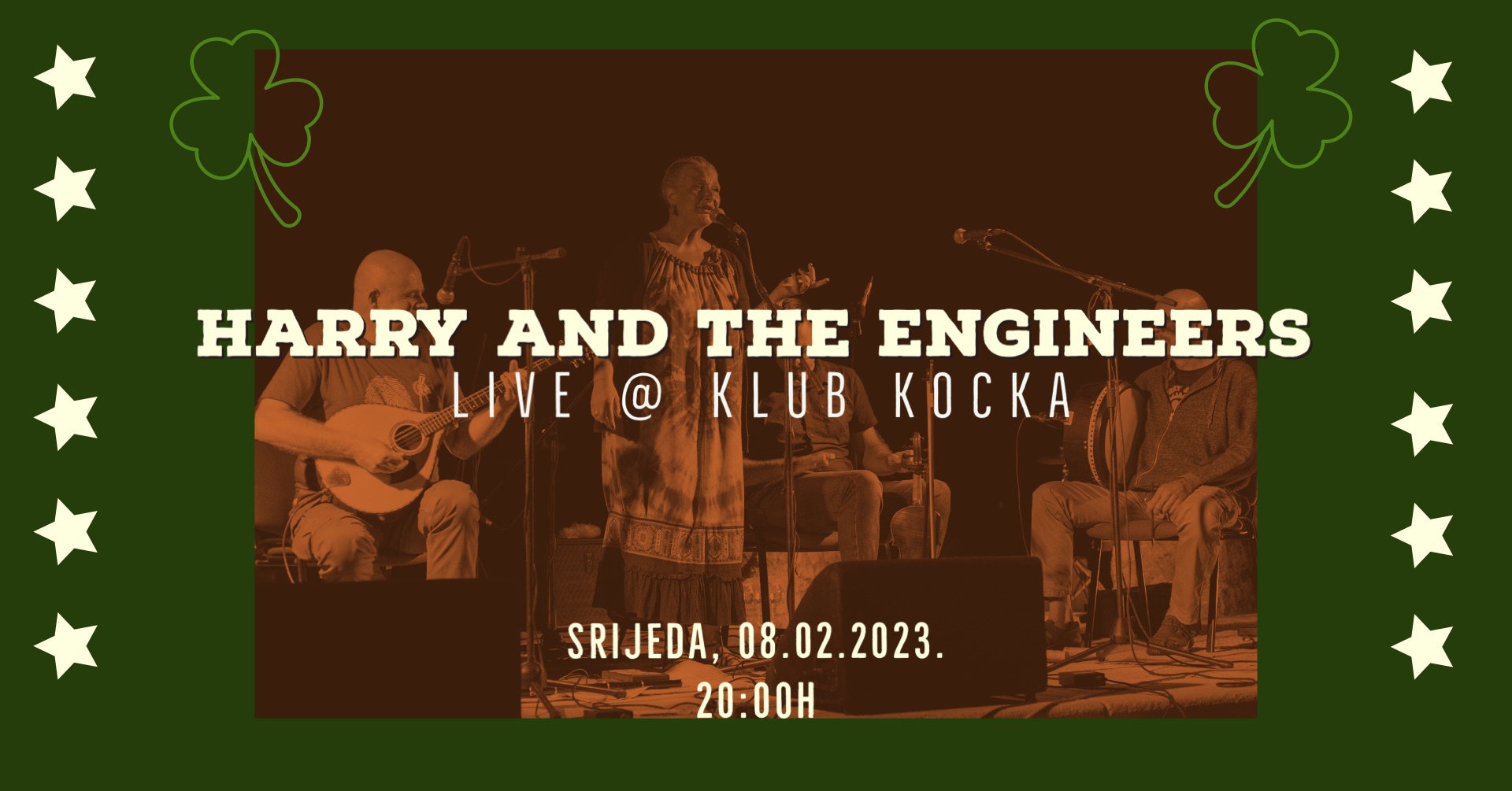 Dom mladih SplitHARRY AND THE ENGINEERS // Live@Klub Kocka - Dom mladih ...